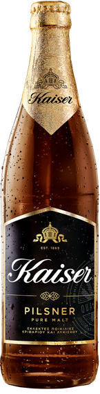 PRODUCTS » Kaiser » Kaiser Pilsner « OLYMPIC Brewery