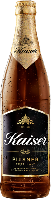 PRODUCTS » Kaiser » Kaiser Pilsner « OLYMPIC Brewery